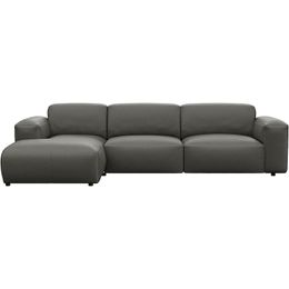 FLEXLUX Ecksofa &raquo;Lucera bequem und komfortabel durch hochwertigen Sitzaufbau, L.Form&laquo; modern & anschmiegsam, Kaltschaum, Stahl-Wellenunterfederung 