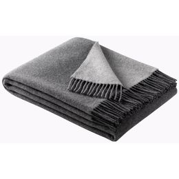 Estella Wohndecke &raquo;Erik&laquo; Gefertigt aus 65% Polyester, 35% Baumwolle grau Baumwolle, Polyester B/L: 135cm x 190cm