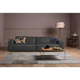 Musterring Big-Sofa &raquo;LUCIA Mega Sofa, zeitlos, bequem, Breite 292cm, Kontrastn&auml;hte&laquo; in vielen Qualit&auml;ten und 4 unterschiedlichen N&auml;hten, 3-Sitzer schwarz 