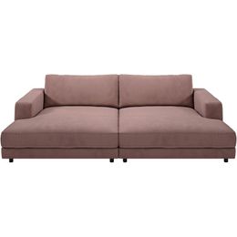 Home Affaire Loungesofa &raquo;Enisa, B/T/H: 290/170/85 cm&laquo; Zeitloses und stylisches Loungem&ouml;bel, Mega-Sofa, Big-Sofa XXL rosa 95% Polyester, 5% Nylon B/H/T