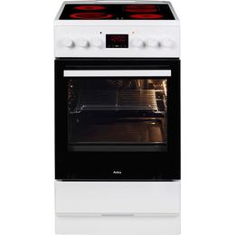 Amica Elektro-Standherd &raquo;5022CE2.313eEHiTbDpHbQ(W)SHC903001E&laquo; mit 1-fach-Teleskopauszug Simple Steam Reinigungsfunktion Komfortables Kochen und Backen mit 