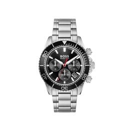 BOSS Herren BOSS Chronograph &raquo;SEALINER&laquo; Quarzuhr, Armbanduhr, Herrenuhr, Edelstahlarmband, analog, Tag Einheitsgr&ouml;&szlig;e