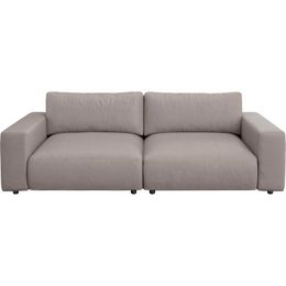 Musterring Big-Sofa &raquo;LUCIA Mega Sofa, hoher Sitzkomfort, Breite 252cm, Kontrastnaht&laquo; in vielen Qualit&auml;ten und 4 unterschiedlichen N&auml;hten, 2,5-Sitzer beige 