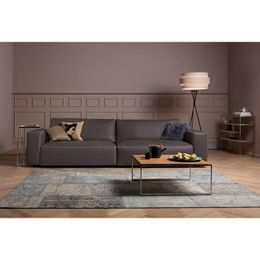 Musterring Big-Sofa &raquo;LUCIA Mega Sofa, zeitlos, bequem, Breite 292cm, Kontrastn&auml;hte&laquo; in vielen Qualit&auml;ten und 4 unterschiedlichen N&auml;hten, 3-Sitzer braun 