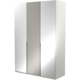 Musterring Kleiderschrank &raquo;San Diego, Kleiderschrank, Schrank, Garderobe, mit Glast&uuml;ren&laquo; 1 Stk. tlg. 3-t&uuml;rig (ged&auml;mpft), 4 B&ouml;den, 2 Kleiderstangen, Chromgriffe 