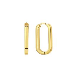 Firetti Damen Paar Creolen &raquo;Schmuck Geschenk Edelstahl Ohrschmuck Ohrringe&laquo; gold Edelstahl