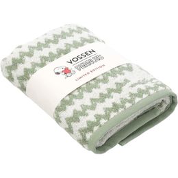 Vossen Handtuch &raquo;CHARLIE BROWN&laquo; trendiger Jacquard im Zick-Zack Design gr&uuml;n Jacquard, Baumwolle B/L: 50cmx100cm, 1 Stk., Jacquard