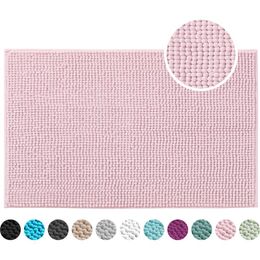 OTTO home Badematte &raquo;Vanessa Chenille Standard, Badvorleger, Badezimmer, Duschvorleger&laquo; H&ouml;he 15 mm rutschhemmend beschichtet fu&szlig;bodenheizungsgeeignet 