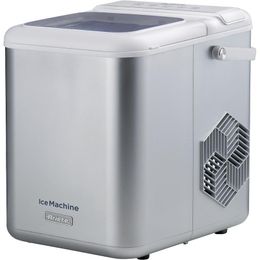 Ariete Elektrischer Eisw&uuml;rfelbereiter &raquo; elektrischer tragbarer Eisw&uuml;rfelbereiter 651&laquo; Mit sehr leisem Kompressor 58 db silber Einheitsgr&ouml;&szlig;e
