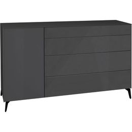 M&auml;usbacher Kommode &raquo;Imola&laquo; OTTOS Choice, 2-Schubladen Kommode grau B/H/T: 169cm x 102cm x 42cm, F&uuml;&szlig;e aus Metall,4 Packst&uuml;cke, 2 Stk., 1 Stk.