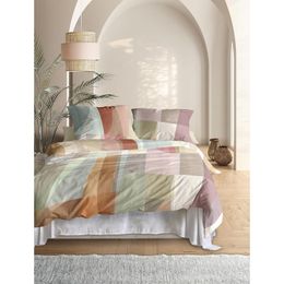 Irisette Bettw&auml;sche &raquo;Wave 8592&laquo; 2 Stk. anschmiegsam und atmungsaktiv, Ganzjahresqualit&auml;t bunt Mako-Satin, Obermaterial: 100% Baumwolle B/L: 135cm x 200cm, 1 