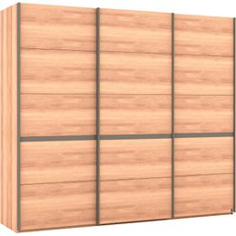 Musterring Schwebet&uuml;renschrank &raquo;Sorrent, Kleiderschrank, Schrank, Schiebet&uuml;ren&laquo; Teilmassiv Eiche, MADE IN GERMANY, T&uuml;ren in Eiche massiv mit Kassetten-Optik, 