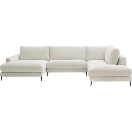 Home Affaire Wohnlandschaft &raquo;Downtown XXL B/T/H: 341/223/84 cm Loungem&ouml;bel zum Relaxen&laquo; weicher Sitzkomfort, Cord-Bezug, weicher Sitzkomfort U-Form 