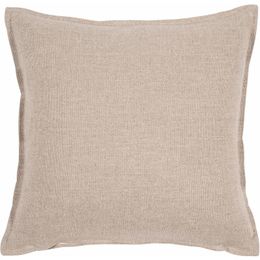 Pad Dekokissen &raquo;COLETTE&laquo; Made in Europe beige Obermaterial: 100% Leinen B/L: 40cm x 40cm, 1 Stk.