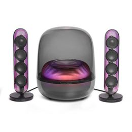 Harman/Kardon 2.1 Soundsystem &raquo;SoundSticks 5&laquo; 2.1 (A2DP Bluetooth AVRCP Bluetooth Bluetooth 190 W) 2.1-Channel Bluetooth Speaker mit HDMI schwarz App-