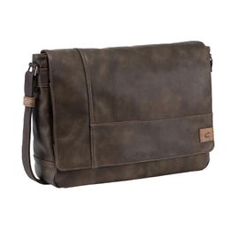 Camel Active Damen Camel Active Messenger Bag &raquo;Laos&laquo; funktionaler Begleiter mit sportlichen Details ideal f&uuml;r den Alltag braun B/H/T: 40cm x 28cm x 