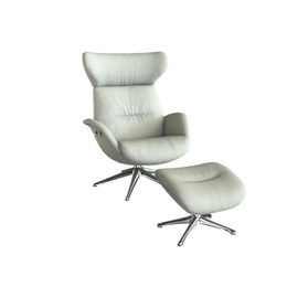 FLEXLUX Relaxsessel &raquo;Fernsehsessel More, ergonomisch, drehbar, robuster Fu&szlig;, Scandi&laquo; Premium Komfort, R&uuml;cken- und Kopfteilverstellung, Drehbar, Fu&szlig; 
