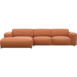 FLEXLUX Ecksofa &raquo;Lucera bequem und komfortabel durch hochwertigen Sitzaufbau, L-Form&laquo; modern & anschmiegsam, Kaltschaum, Stahl-Wellenunterfederung 
