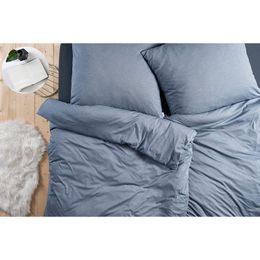 Estella Bettw&auml;sche &raquo;Takoma&laquo; 2 Stk. Gefertigt aus hochwertigem Mako-Interlock-Jersey aus 100% Baumwolle. grau Mako-Interlock-Jersey, Obermaterial: 100% 