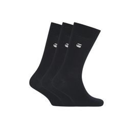 G-Star Raw G-Star Herren G-STAR Socken &raquo;SAGE, 3 PACK SOCKS&laquo; Packung, 3 Paar tlg. unifarben mit Logostickerei schwarz 40-43