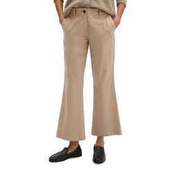 Marc O'Polo Marc O'polo Damen Marc O'Polo 7/8-Hose aus Baumwoll-Stretch-Satin, Flared Fit 42, N-Gr