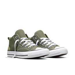 Converse Jungen Sneaker "CHUCK TAYLOR ALL STAR MALDEN STREET EASY-ON COLOR POP", Gr. 37,5utility, in the weeds, wei&szlig;, Textil, Schuhe, f&uuml;r
