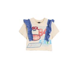 Desigual Shirt girl size 158/164 Blue / Red / Wool white