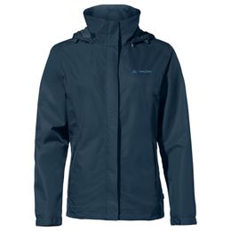 Vaude Escape Light Regenjacke Damen - Gr&ouml;&szlig;e 50 - blau