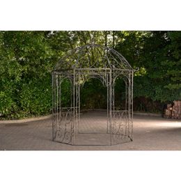 CLP Rosenpavillon aus Eisen Leila, Gartenpavillon im Jugendstil nostalgisch, Rankhilfe pulverbeschichtet f&uuml;r Kletterpflanzen und Rosen