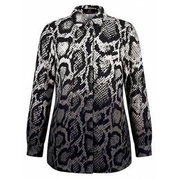 Emilia Lay - Long-Bluse, grau, Gr. 46 / L