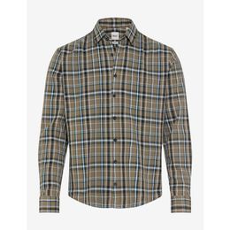 Brax Herren Hemd Style KAY navy Gr&uuml;n Oliv, gr&uuml;n - oliv, Gr. XL