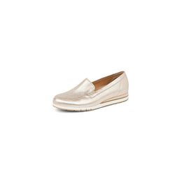 Gabor - Slipper, gold, Gr. 40 - Leder