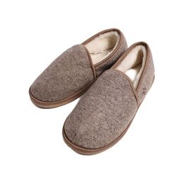 Kaiser Naturfellprodukte Lammfell-Hausschuhe in Beige - 26% | Gr&ouml;&szlig;e 39 | Damen-pantoletten