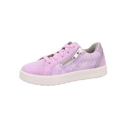 Superfit Leder-Sneakers "Stella" in Lila - 36% | Gr&ouml;&szlig;e 27 | Kindersneakers
