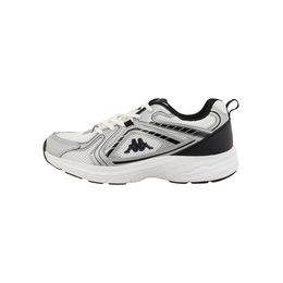 Kappa Sneakers "Kusuma" in Wei&szlig;/ Grau - 55% | Gr&ouml;&szlig;e 37 | Kindersneakers