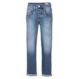 Herrlicher Jeans "Shyra" - Tapered fit - in Blau - 68% | Gr&ouml;&szlig;e W28 | Damenjeans