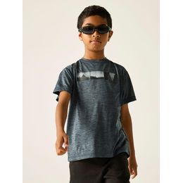 Regatta Funktionsshirt "Alvarado" in Grau - 66% | Gr&ouml;&szlig;e 104 | Kinder-oberteile