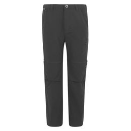 Regatta Zipp-Off-Funktionshose "Highton" in Anthrazit - 57% | Gr&ouml;&szlig;e 128 | Kinderhosen