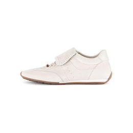 Gabor Leder-Sneakers in Creme - 52% | Gr&ouml;&szlig;e 39 | Damen-sneakers