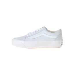 Vans Leder-Sneakers "Old Skool" in Hellblau - 51% | Gr&ouml;&szlig;e 41 | Damen-sneakers