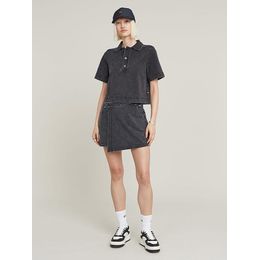 G-Star Raw G-Star Poloshirt in Anthrazit - 56% | Gr&ouml;&szlig;e L | Damen-tops