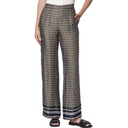 Heine Hose in Braun/ Schwarz - 68% | Gr&ouml;&szlig;e 44 | Damenhosen