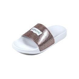 Levi's Levi's Pantoletten in Rosa/ Wei&szlig; - 49% | Gr&ouml;&szlig;e 34 | Clogs-pantoletten-kinder