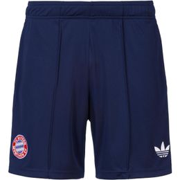 Adidas FC Bayern M&uuml;nchen 26-27 Ausw&auml;rts Fu&szlig;ballshorts Herren - Gr&ouml;&szlig;e L - blau