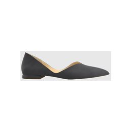 H&ouml;gl H&ouml;gl Leder-Ballerinas "Basic" in Anthrazit - 53% | Gr&ouml;&szlig;e 38 | Damen-ballerinas