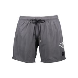 Plein Sport Badeshorts in Anthrazit - 65% | Gr&ouml;&szlig;e M | Herren-bademode-sport