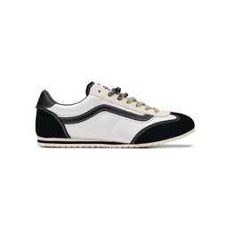Vans Leder-Sneakers "Super Lowpro" in Wei&szlig;/ Schwarz - 63% | Gr&ouml;&szlig;e 36 | Damen-sneakers
