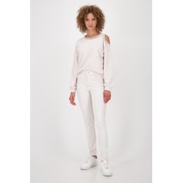monari Jeans - Slim fit - in Creme - 72% | Gr&ouml;&szlig;e 38 | Damenjeans