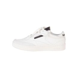 Reebok Leder-Sneakers "Club C" in Wei&szlig; - 60% | Gr&ouml;&szlig;e 39 | Damen-sneakers