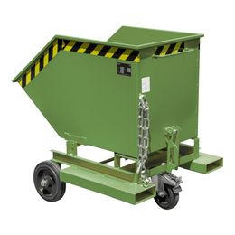 Bauer S&uuml;dlohn Kastenwagen KW-ET 250, lackiert, Resedagr&uuml;n (4438-02-0000-6011)